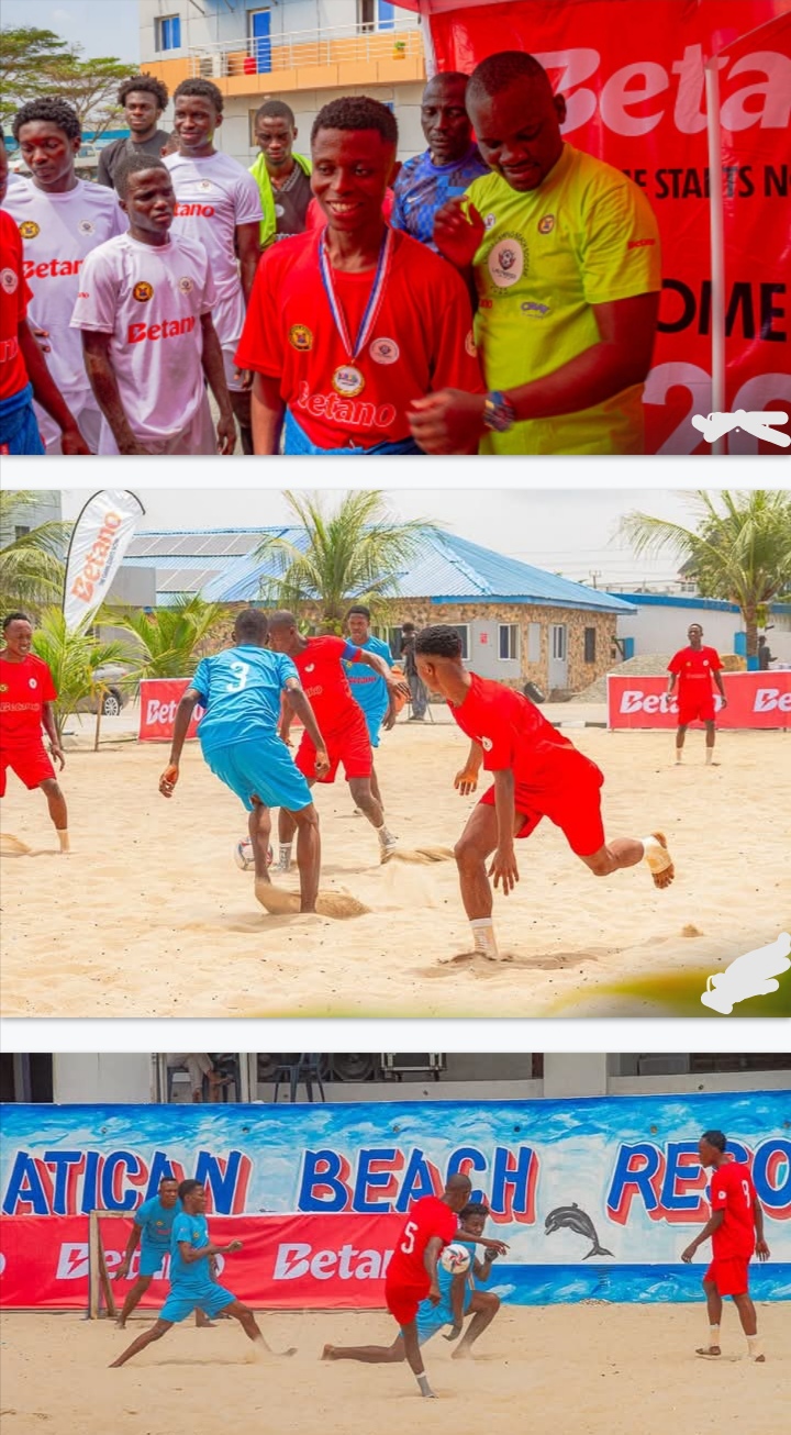 LASUED Wins Gold At Lagos Campus Beach Soccer 2025.
